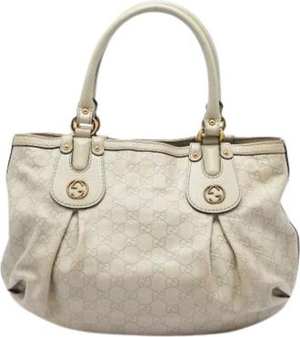Gucci Sac cabas Scarlett Pre-owned - Femme - Pre-owned - Blanc - Taille: ONE Size