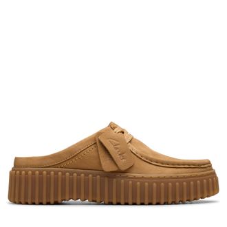 Clarks Pantoletten Clarks Torhill Mule 26181196 Braun