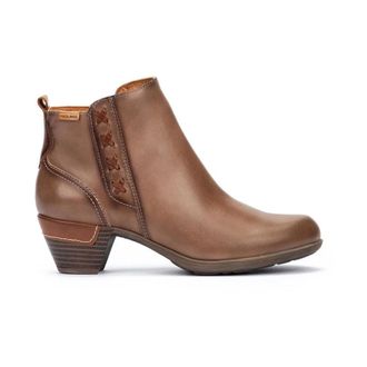 Pikolinos Braune Lederstiefel f&uuml;r Damen Rotterdam - - Shoes - Damen - Braun - 42 EU