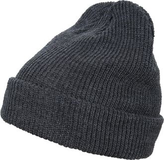 Flexfit Cap Long Knit Beanie, darkgrey, one size, 1545K