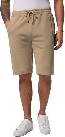 JP1880 Hommes Grandes Tailles L-8XL Jusquau 8XL - Bermuda/Pantalon de Jogging Court. Molleton. Taille &eacute;lastique, 2 Poches Moka L 702636323-L