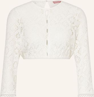 Krüger Krüger Dirndlbluse Dua Mit 3/4-Arm weiss