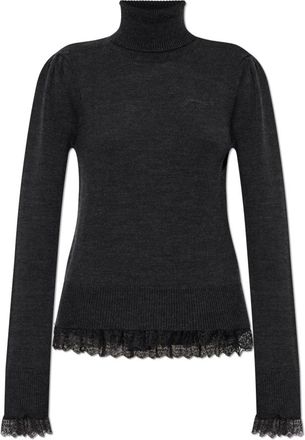 Ganni Damen, Strickwaren, Grau, XSGr&ouml;&szlig;e