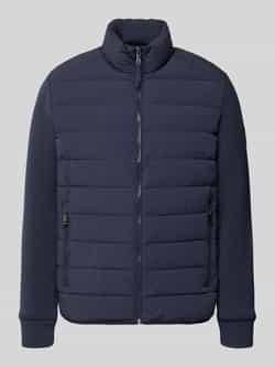 Roy Robson Regular Fit Steppjacke mit Stehkragen und Rei&szlig;verschluss