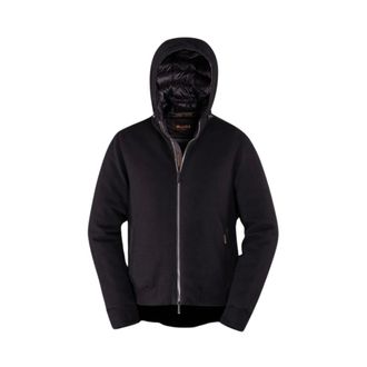 Moorer Homme, Vestes, Noir, Taille: 4XL Bomber Vestes