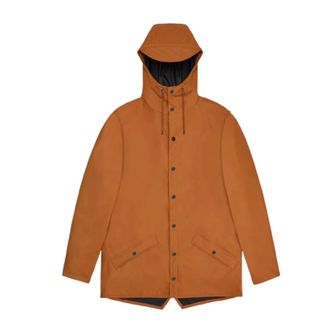 Rains Homme, Vestes, Rouge, Taille: S Veste de pluie urbaine imperm&eacute;able