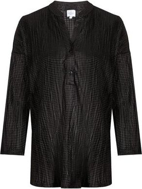 Au Printemps Paris Chemisier effet pliss&eacute;