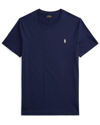 Ralph Lauren Leichtes T-Shirt mit Pony-Stickerei, Custon Slim Fit in