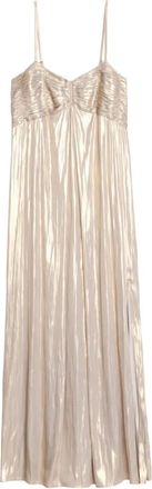 Zadig&Voltaire Gerafftes Satinkleid - Nude