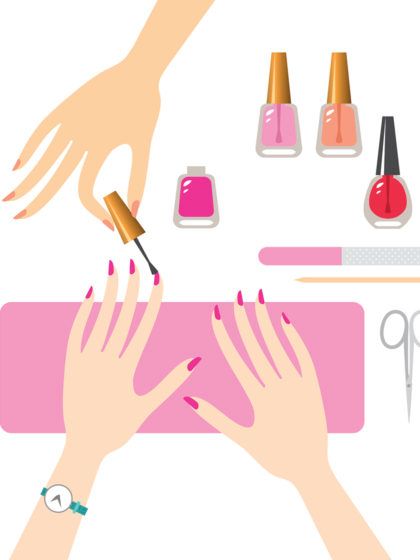 Reverse French: Der minimalistische Nageltrend für den Sommer