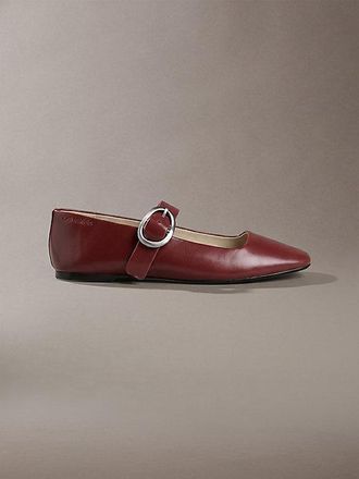 Calvin Klein Ballerines Mary Jane en cuir