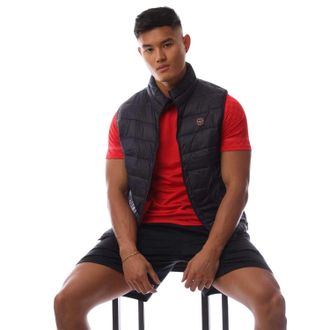 Jack & Jones Jack And Jones - Wilson Weste f&uuml;r Herren, Leicht (Marine)