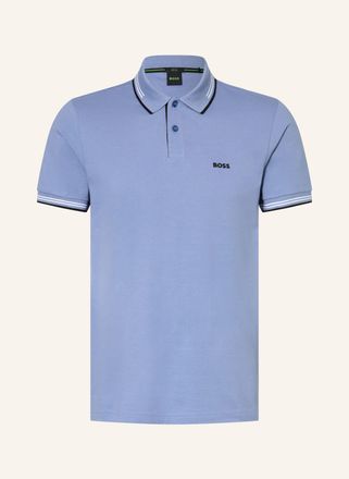 HUGO BOSS Piqu&eacute;-Poloshirt Paul Slim Fit blau