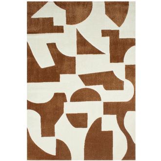 DRAWER Tapis contemporain &agrave; motif g&eacute;om&eacute;trique - 120x160cm - Prisma