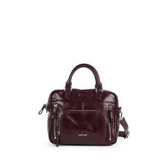 Nat & Nin Sac &agrave; main Mini Macy en cuir