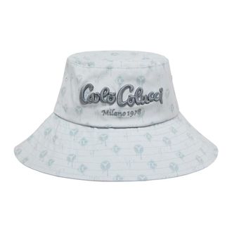 Carlo Colucci Homme, Accessoires, Gris, Taille: L/Xl Bucket Hat