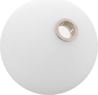 Lurrose Abat-jour Globe En Verre D&eacute;poli 110 Mm G9, Remplacement Dabat-jour Suspendu Et Applique Murale, Verre Solide, Design Vintage, Accessoire Luminaire Pou