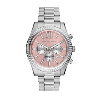 Michael Kors Uhr Michael Kors Lexington Man Chrono MK9247 Silberfarben