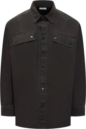 Off-white Homme, Chemises, Noir, Taille: M Overshirt Giaccacamicia