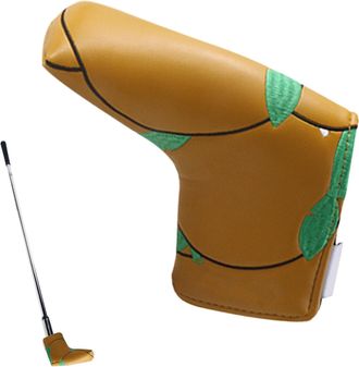 Generic Golfkopfabdeckung, Putterkopf-Schutzh&uuml;lle, Cartoon-S-Schutzh&uuml;lle, magnetische Putterabdeckung, sch&ouml;ne Golfkopfabdeckungen f&uuml;r Putter aus