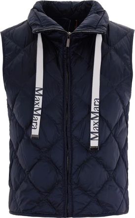 Max Mara Femme, Vestes, Bleu, Taille: 34 FR Linea Vest