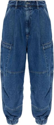 AllSaints jean à poches cargo - Bleu