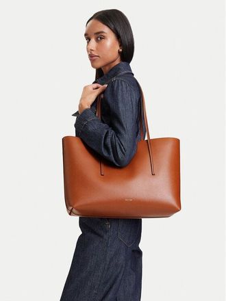 Calvin Klein Handtasche Foil Logo Tote W/Pouch LV04F3274G Braun