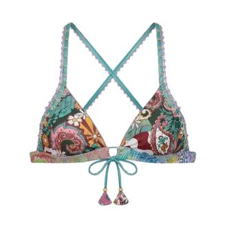 Del Maar Femme, Maillots de bain, Multicolore, Taille: 40 FR Kasli Double-Sided Bikini Top