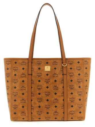 MCM Toni Tote Bag - Cognac