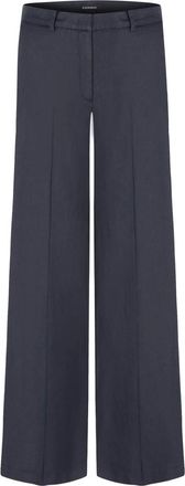Cambio Femme, Pantalons, Bleu, Taille: 44 FR Wide Pantalons
