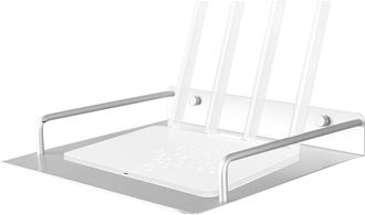 Generic Router-Halterungsgestell - WLAN-Routergestell, einlagiger Steckerleistenhalter | Steckerleistenhalter-Wandregal, Router-Organizergestell, Aluminium-Ab