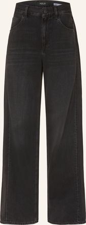 Replay Wide Leg Jeans Narja schwarz
