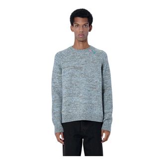 Dries Van Noten Maba Pullover - - Knitwear - Herren - Grau - M