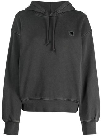 Carhartt Work in Progress hoodie Nelson en coton - Gris