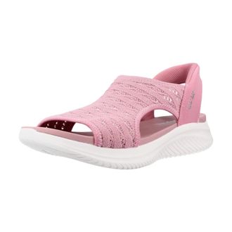 Skechers Femme, Sport, Rose, Taille: 40 EU Ultra Flex 3.0 Sandal Sun