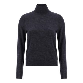 Maison Margiela Woll-Rollkragenpullover - - Knitwear - Damen - Blau - L