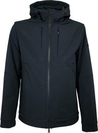 Paul & Shark Homme, Vestes, Noir, Taille: 2XL Softshell Jacket 14312100