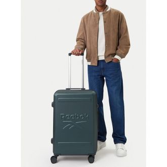 Reebok Mittlerer Koffer Reebok CEO-RBK-WAL-024-CCC-M Gr&uuml;n