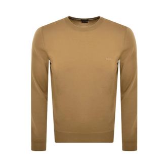 HUGO BOSS Damen, Strickwaren, Beige, 2XLGr&ouml;&szlig;e