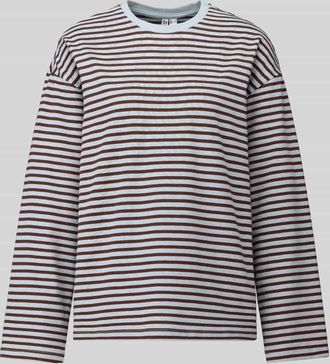 Pieces Relaxed Fit Langarmshirt aus Baumwoll-Mix Modell ADIE