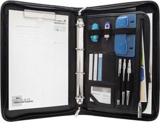Wedo Wedo - Konferenzmappe Elegance 585001 din A4 Kunstleder schwarz