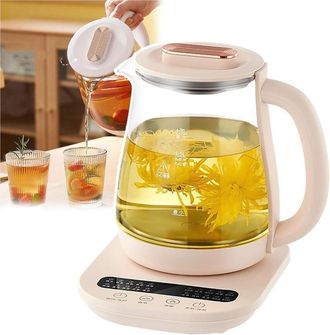 Generic 1,8 L Gesundheitstopf Aus Glas F&uuml;r Den Haushalt 12 Stunden Warmhalten Verbr&uuml;hungsschutzgriff leicht Zu Reinigen zum Aufbr&uuml;hen Von Kaffee