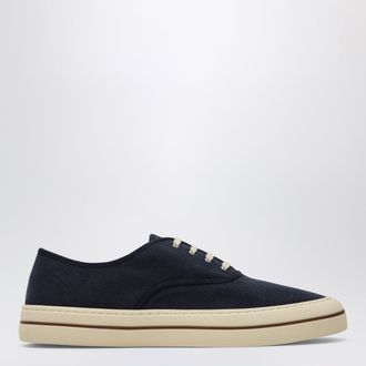 Loro Piana Nantucket Walk Sneaker in Navyblau