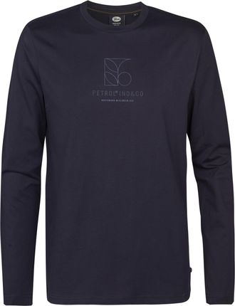 Petrol Industries T-Shirt mit Druck Lead Blau XXL