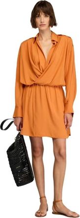 Semicouture Femme, Robes, Orange, Taille: 36 FR Semicouture Robes Orange