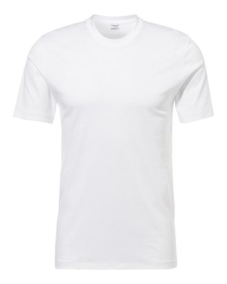 Zimmerli Unterhemd aus Sea Island Baumwolle mit Rundhalsausschnitt in