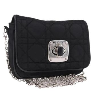 Dior Pre-owned Nylon Umh&auml;ngetasche - - Pre-owned - Damen - Schwarzk - ONE SIZE