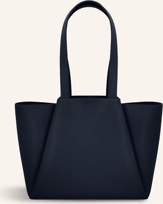 Kaai Kaai Schultertasche Midi Pyramid blau