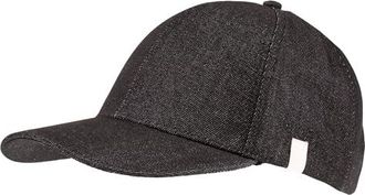 Isotoner Casquette Mixte Adulte Ajustable Jean, TU, Jean/Noir