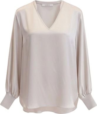 Herzen'sangelegenheit Femme, Blouses et Chemises, Beige, Taille: 44 FR Eva Blouse